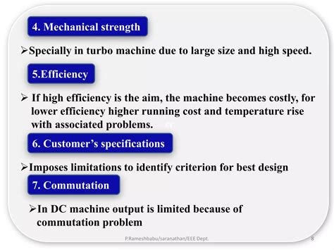 Electrical Machine Design Pptx