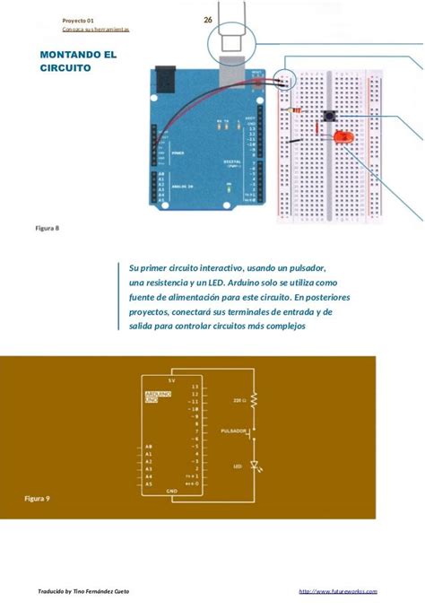 libro de proyectos del kit oficial de arduino en castellano completo