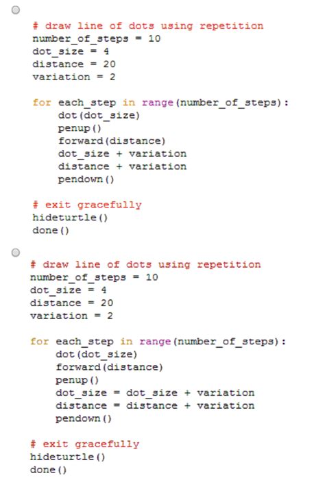 Solved QUESTION Below Is Python Code Using Turtle Graphics Chegg