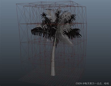 MAYA柔体与弹簧一起使用 个例子