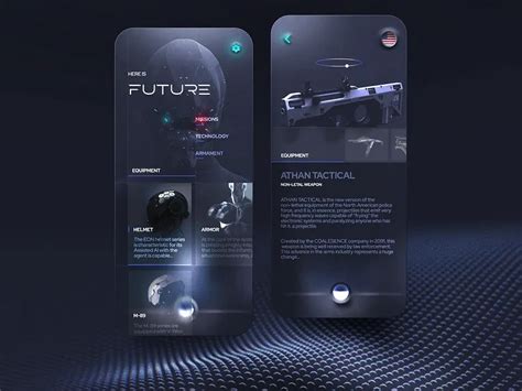 Futuristic Ui Designs Themes Templates And Downloadable Graphic