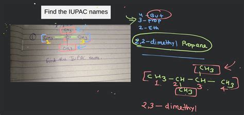 Find The IUPAC Names Filo