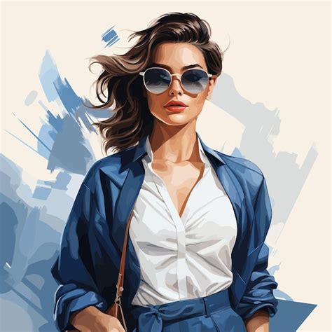 Premium Vector Strong Woman Character