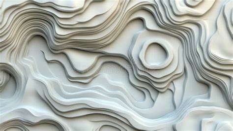 A Minimalist And Stylish Seamless White Wave Texture Pattern Background Is Presented In A