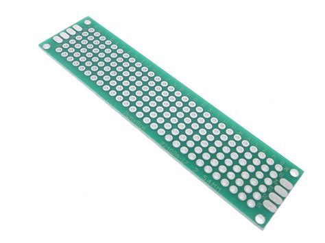 Placa Pcb Perforada Doble Capa 2x8cm Afel
