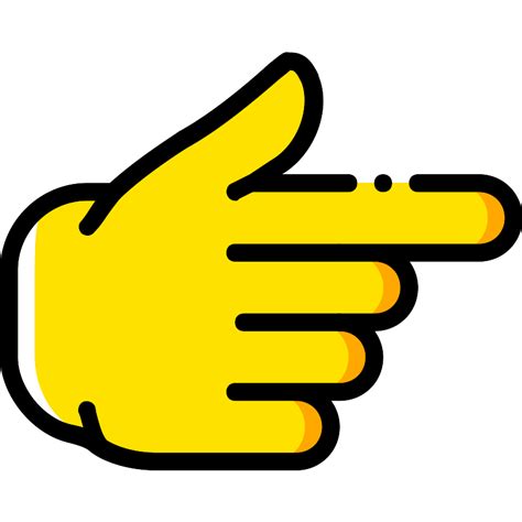 Pointing Right Finger Vector SVG Icon SVG Repo