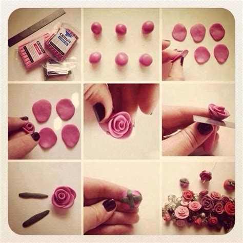 Простые фигуры для лепки с детьми | Polymer clay flowers, Clay crafts ...