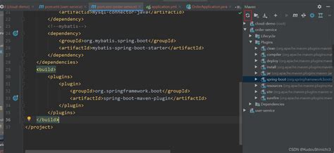 导入项目时报错 cannot resolve plugin org springgramework boot spring boot