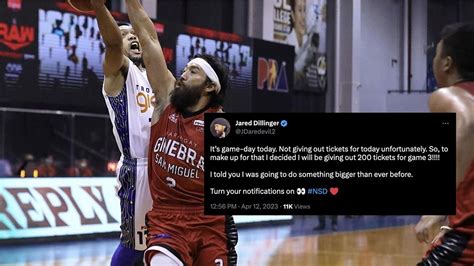 Jared Dillinger To Give Away 200 Tickets For Game 3