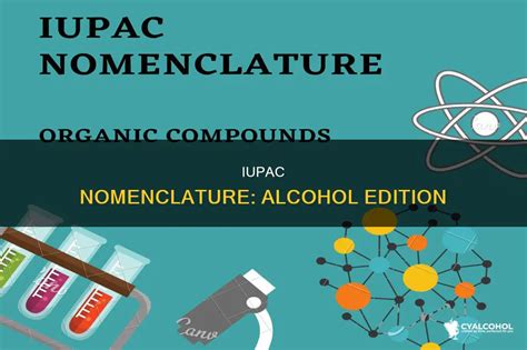 Iupac Nomenclature Alcohol Edition Cyalcohol