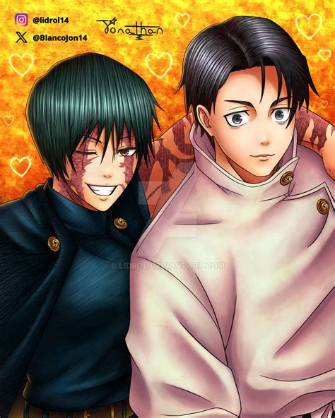 Maki And Yuta Jujutsu Kaisen By Lidrol On Deviantart