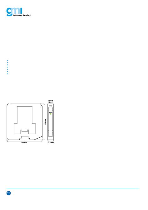 D6011 datasheet(1/2 Pages) GMI | SIL3 2-Wire HART® Transmitter Power Supply