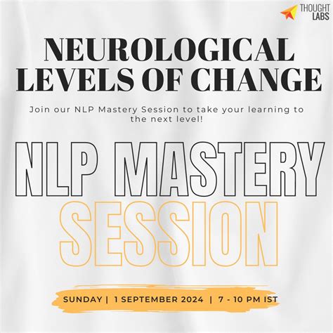 Thought Labs On Linkedin Nlp Nlpcoach Nlptraining Nlppractitioner