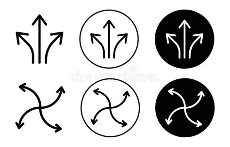 Flexibility Icon Outline Flat Icon Stock Vector Illustration Of Model