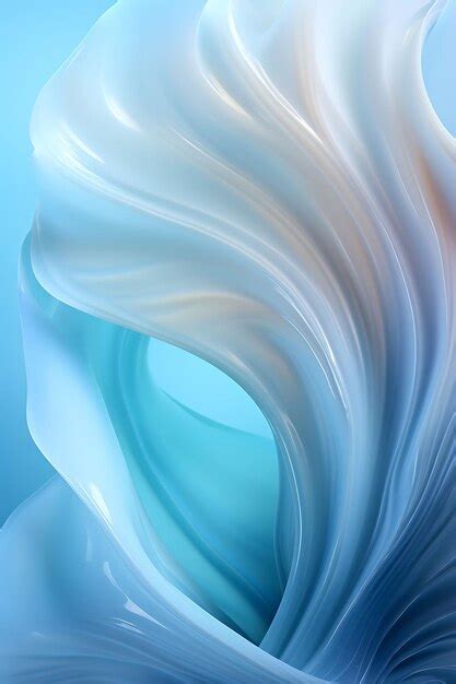 Elegant Background Wax Paper Translucent And Blank Soft Pastel Blue Background Creative Concept