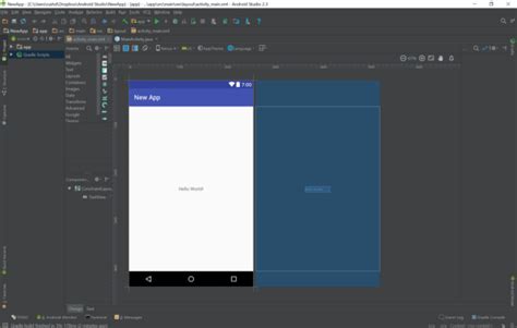 Android Studio Hello World How To Create Your First Ever App Project