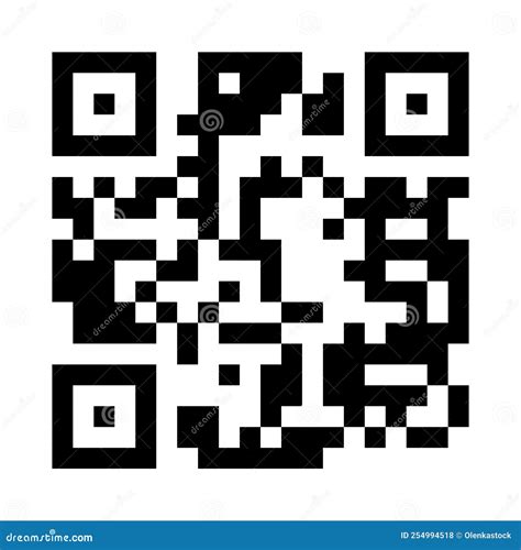 Vector Qr Code Stock Vector Illustration Of Label Information 254994518