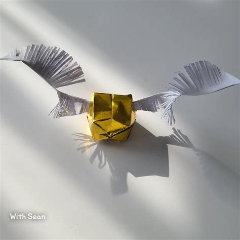 해리포터 골든스니치 종이접기 만들기