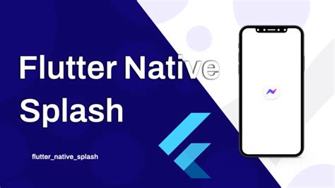 how to use the flutter native splash package skillypro