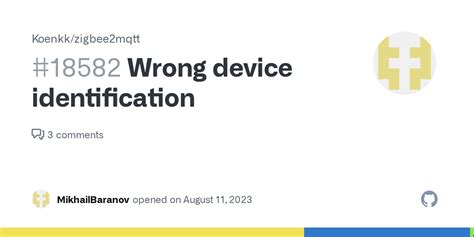 wrong device identification · issue 18582 · koenkk zigbee2mqtt · github