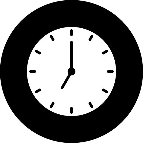 Vector Clock Icon Vector Art At Vecteezy