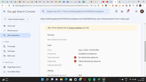 website blocked by robot txt file forums