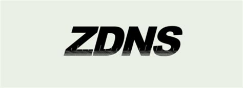 zdns a fast dns toolkit for internet measurement apnic blog