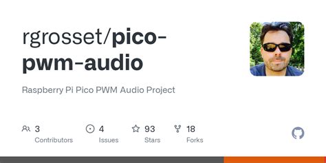 Github Rgrossetpico Pwm Audio Raspberry Pi Pico Pwm Audio Project