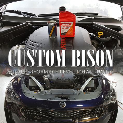 기아 스팅어 루베놀 합성 엔진오일 교환 및 마놀 몰리브덴 첨가제 주입 By 커스텀바이슨 네이버 블로그