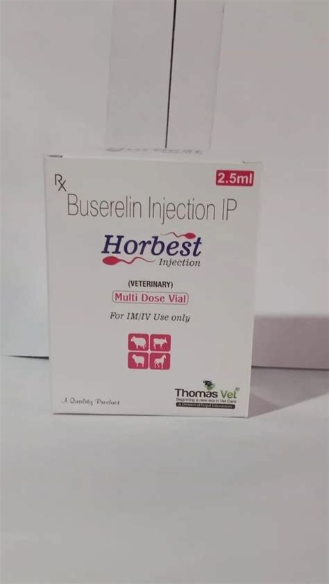 Buserelin Injection Ip At ₹ 199piece In Sas Nagar Id 2853056594973