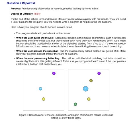 solved question 2 9 points purpose practice using