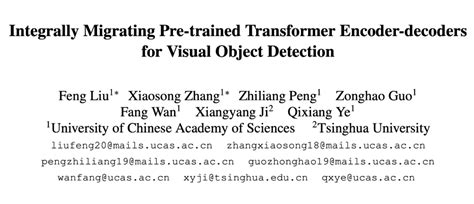 Iccv 2023 将mae预训练好的encoder Decoder整体迁移到目标检测中特征尺度进行