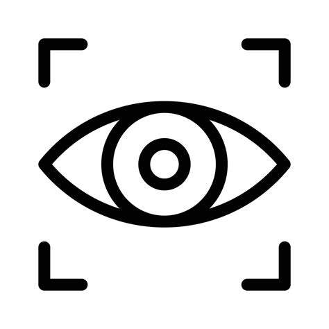 Iris Recognition Design In Editale Style 50389140 Vector Art At Vecteezy