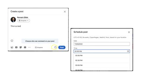Linkedin Introduces Native Scheduling Tool