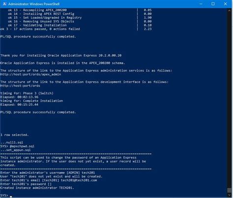 How To Easily Setup Oracle Apex And Ords On Windows 10 Like A Pro Tech201