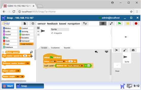 Collision Detection Sensor Feedback Based Navigation