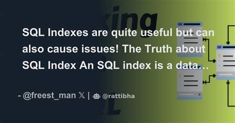 sql indexes are quite useful but can also cause issues the truth about