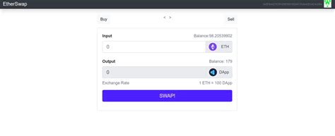 GitHub Yuvan Ethereum Swap The Simple DApp Crypto Exchange Application That Runs Smart