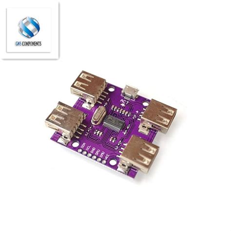 China Low Price Cjmcu 204 Usb 2 0 Hub 4 Port Controller Module High Speed Dc 5v 500ma