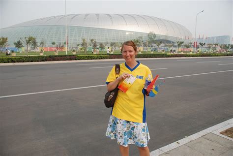Os Sverige Argentina I Tianjin 080809 Glad Med Biljette… Anna