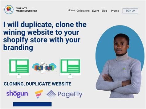 clone copy replicates duplicate any e commerce website to shopify