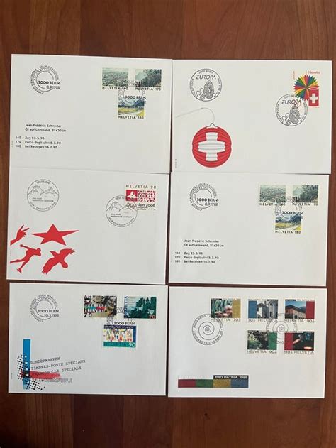 Sammlung 6 Fdc Briefe 1998 C352 Kaufen Auf Ricardo
