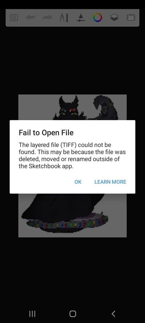 Help I Cant Open My Drawing What Do I Do Rautodesksketchbook