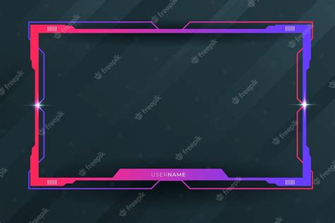 Premium Vector A Colorful Border For A Computer With A Dark Background Premium Vector A Colorful Border For A Computer With A Dark Background