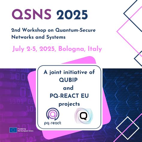 pq react on linkedin pqreact quantum workshop qsns2025 postquantum