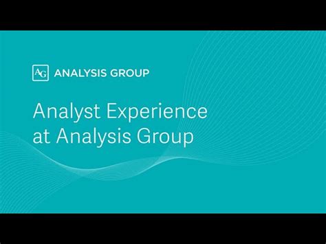 Analysis Group Careers