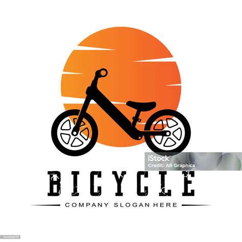 자전거 로고 아이콘 벡터 스포츠 경주 캐주얼 내리막 길 복고풍 템플릿 용 차량 건강한 생활방식에 대한 스톡 벡터 아트 및 기타 이미지 건강한 생활방식 경주용 자전거