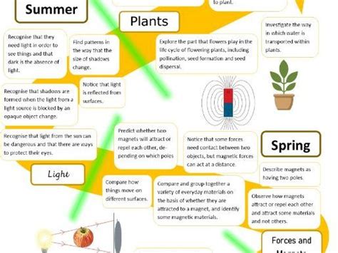 Whole School Science Curriculum Maps Eyfs Year 6 Teaching Resources