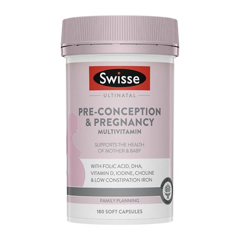 Swisse Ultinatal Pre Conception And Pregnancy Multivitamin Swisse Wellness