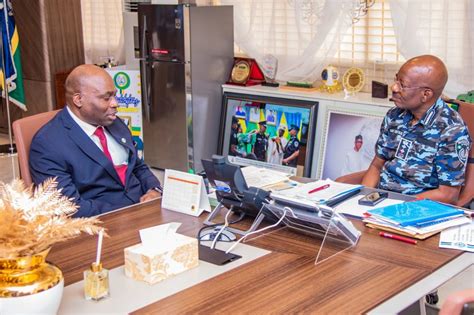 Icpc Chairman Visits Acting Police Igphoto Story Thebladeng